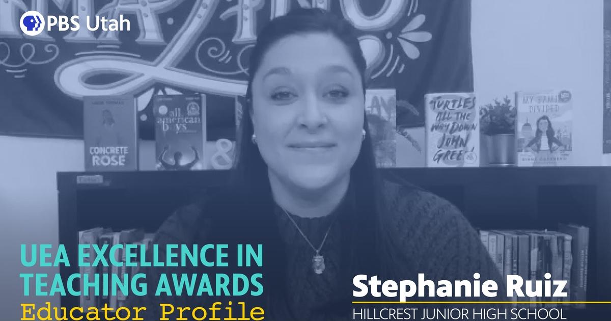 PBS Utah Presents | 2021 UEA Excellence in Teaching Awards - Stephanie ...