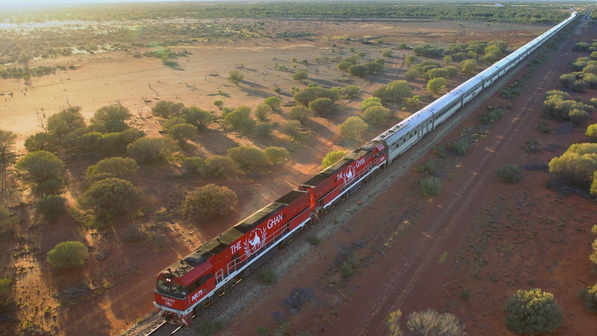 Australia's Outback Railway | Epic Train Journeys | WLIW