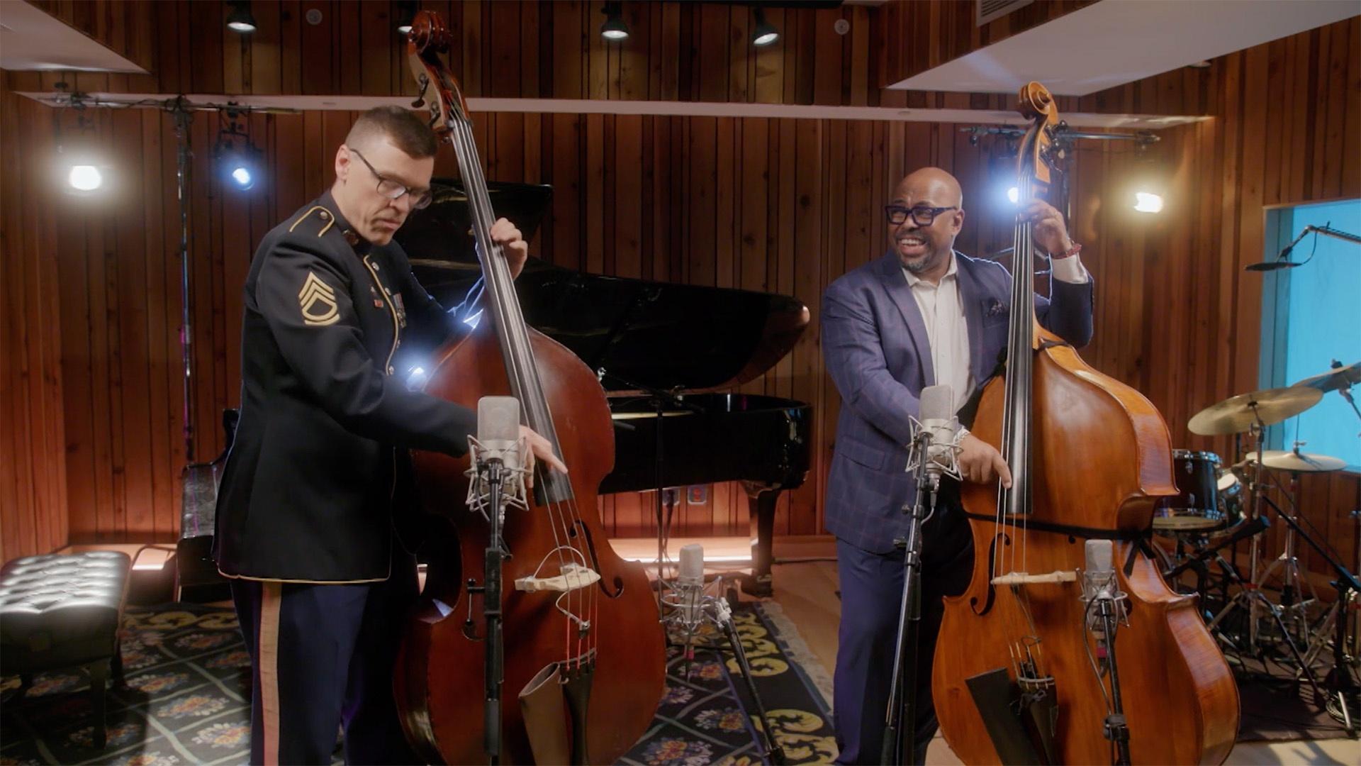 Christian McBride and SGT 1st Class Hamilton Price perform "Centerpiece ...