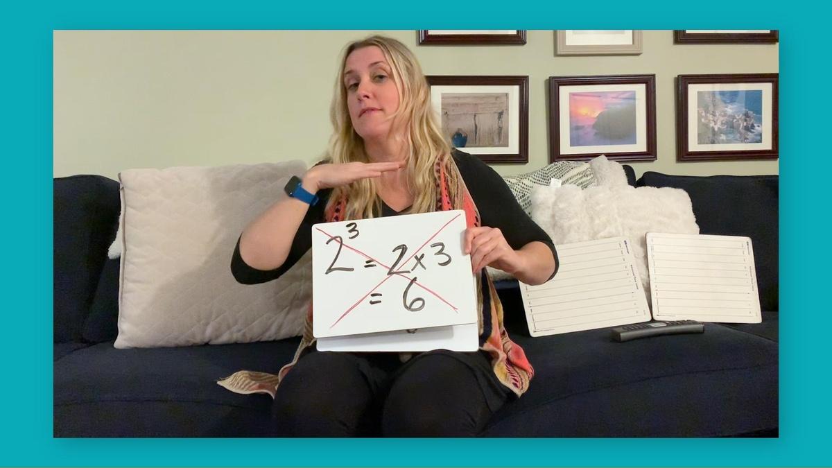 The Power of Exponents - Deborah Jacobs - Sixth Grade | NJTV Learning ...