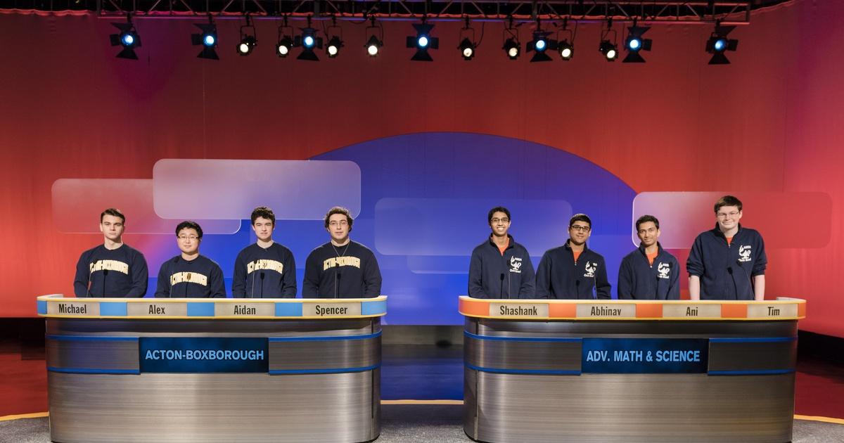 High School Quiz Show | Quarterfinal #1: Acton-Boxborough vs. Adv. Math ...