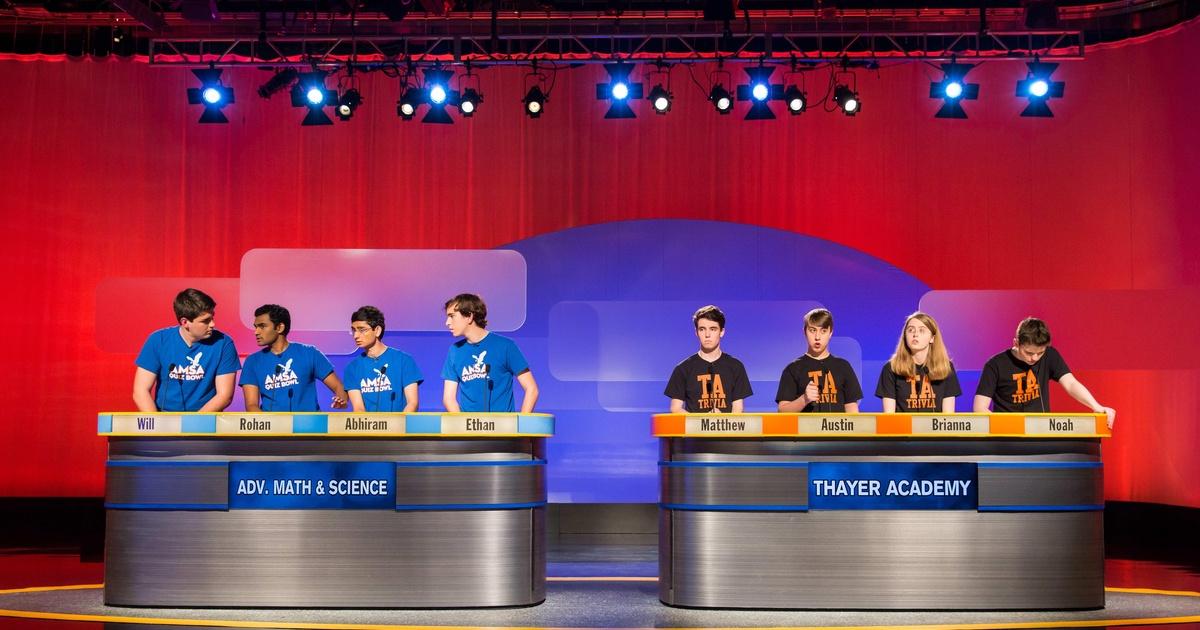 High School Quiz Show | Quarterfinal #4: Adv. Math & Science vs. Thayer ...