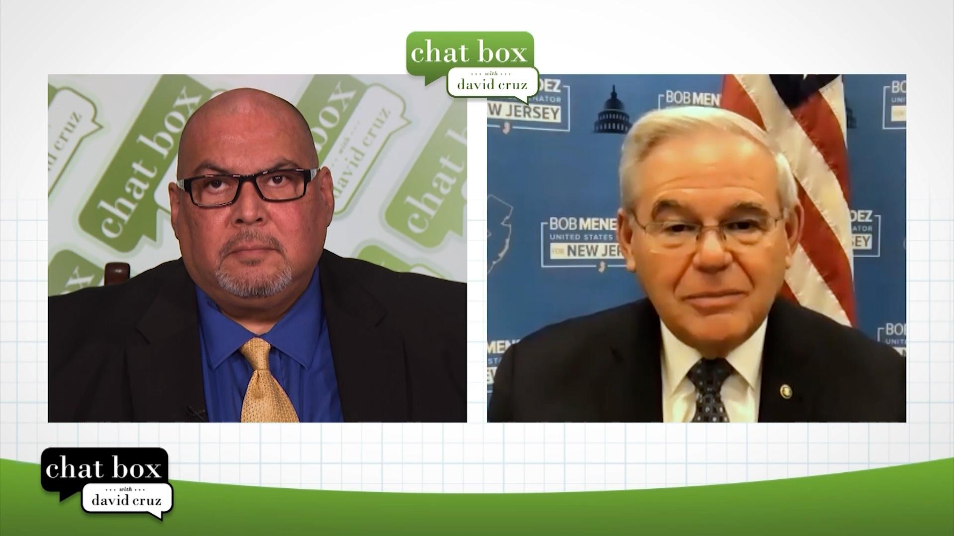 Omicron Concerns, Sen. Menendez on Build Back Better | Chat Box with ...