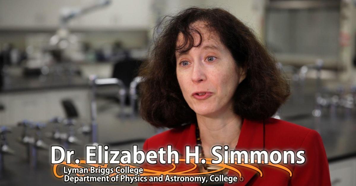 MSU Video | Elizabeth H. Simmons - University Distinguished Professor | PBS