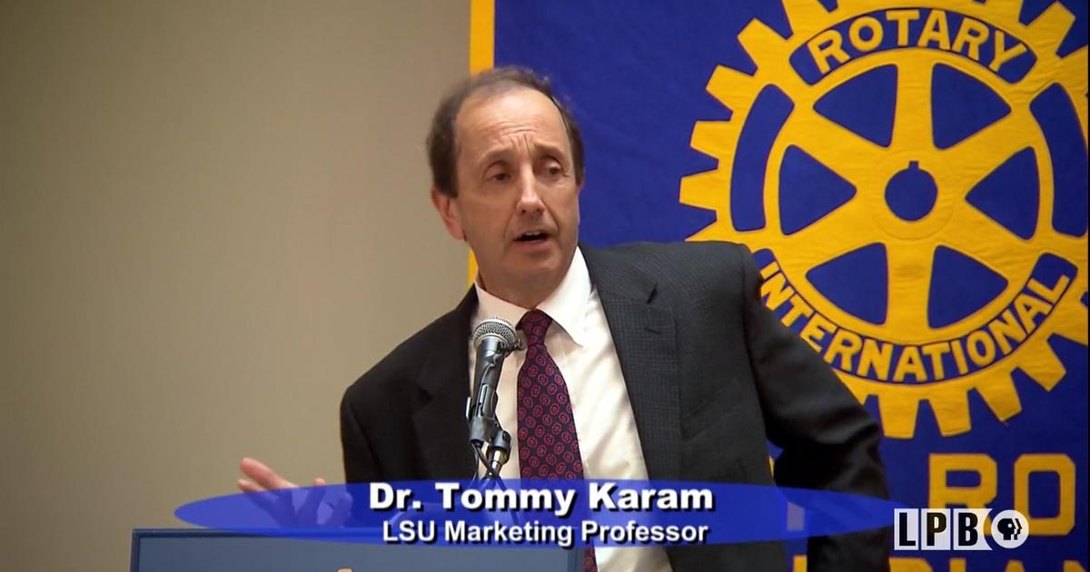 Newsmakers | News Makers -09/14/16-Dr. Tommy Karam, LSU Marketing Prof ...