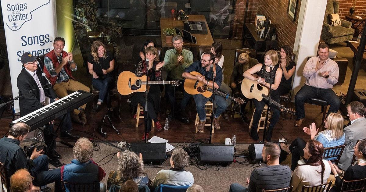 Songs At The Center | Liz Longley, Robby Hecht and Sally Fingerett ...