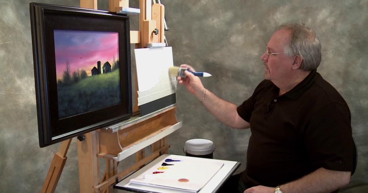 Painting with Wilson Bickford | Wilson Bickford "Farmland Sunset ...
