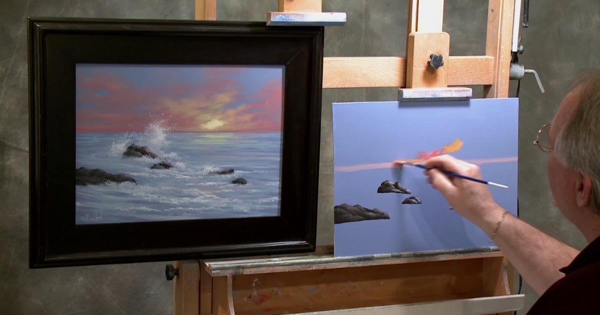 Painting with Wilson Bickford | Wilson Bickford "Seaside Solitude ...