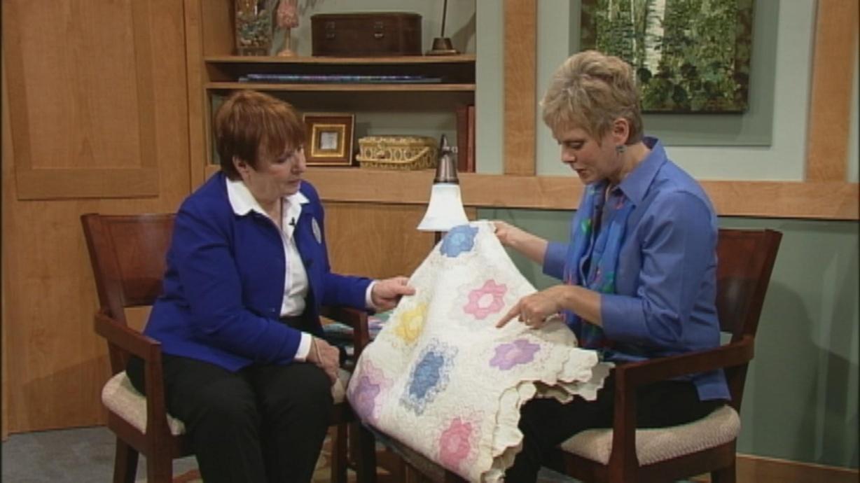 Nancy's Corner - Grandmother's Flower Garden Quilt History | Watch on ...