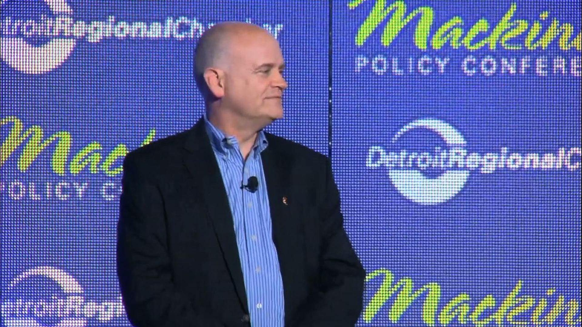 Ron Fournier Keynote | 2016 Mackinac Policy Conference | Detroit PBS ...
