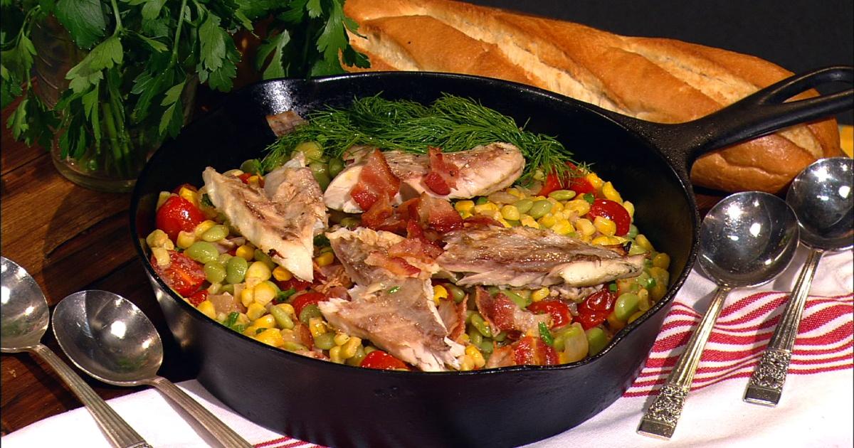 Carolina Outdoor Journal | Black Sea Bass Recipe | Simple Cooking | PBS