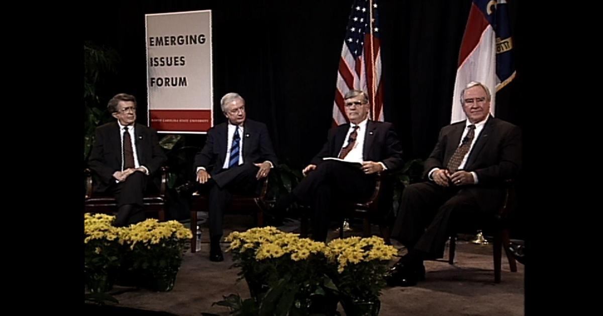 PBS North Carolina Presents | Emerging Issues: A Conversation With Four ...