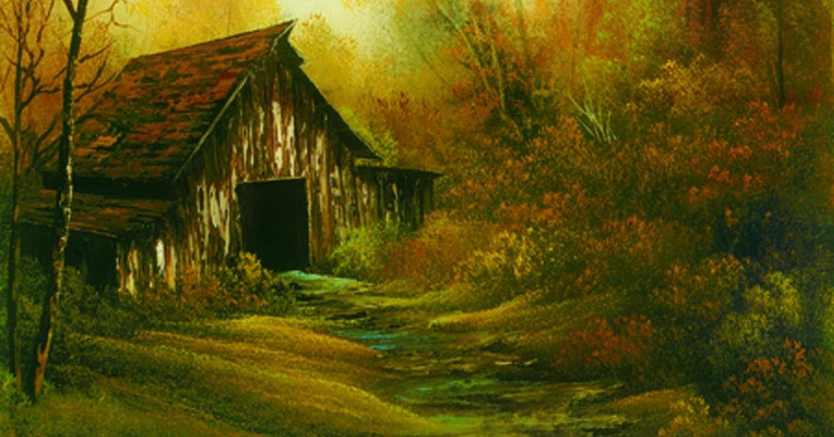 The Best of the Joy of Painting with Bob Ross | The Old Weathered Barn ...