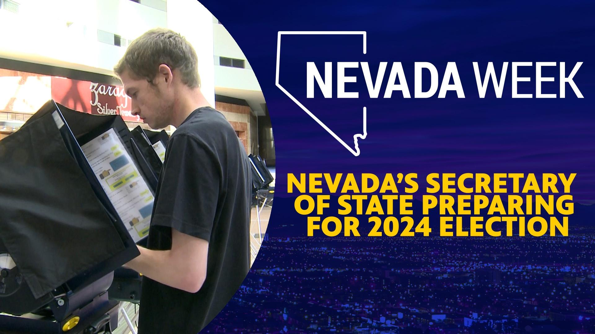 Nevada’s Secretary of State preparing for 2024 election