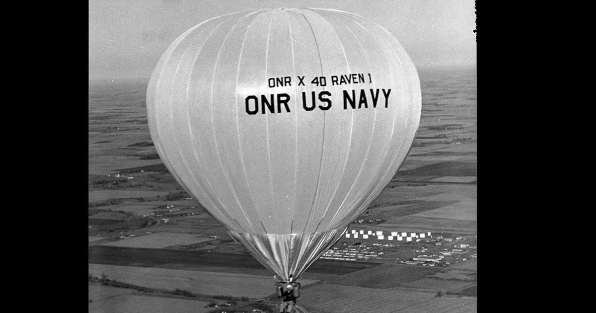 Images of the Past | The First Flight of the Modern Hot Air Balloon ...