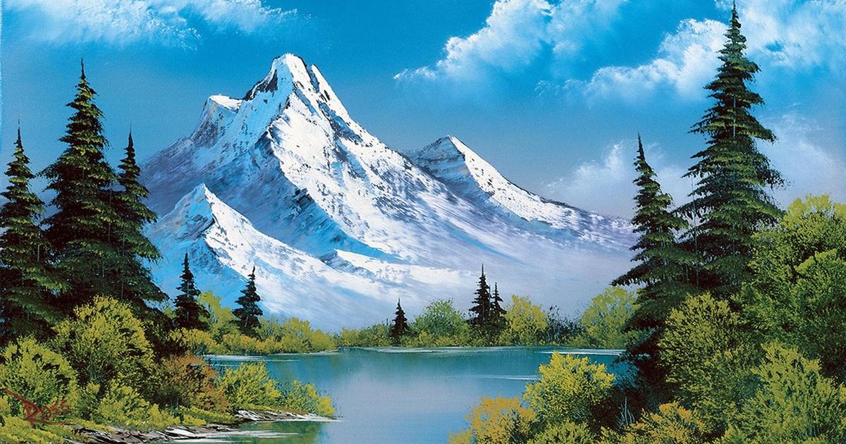The Best of the Joy of Painting with Bob Ross | Mountain Reflections ...
