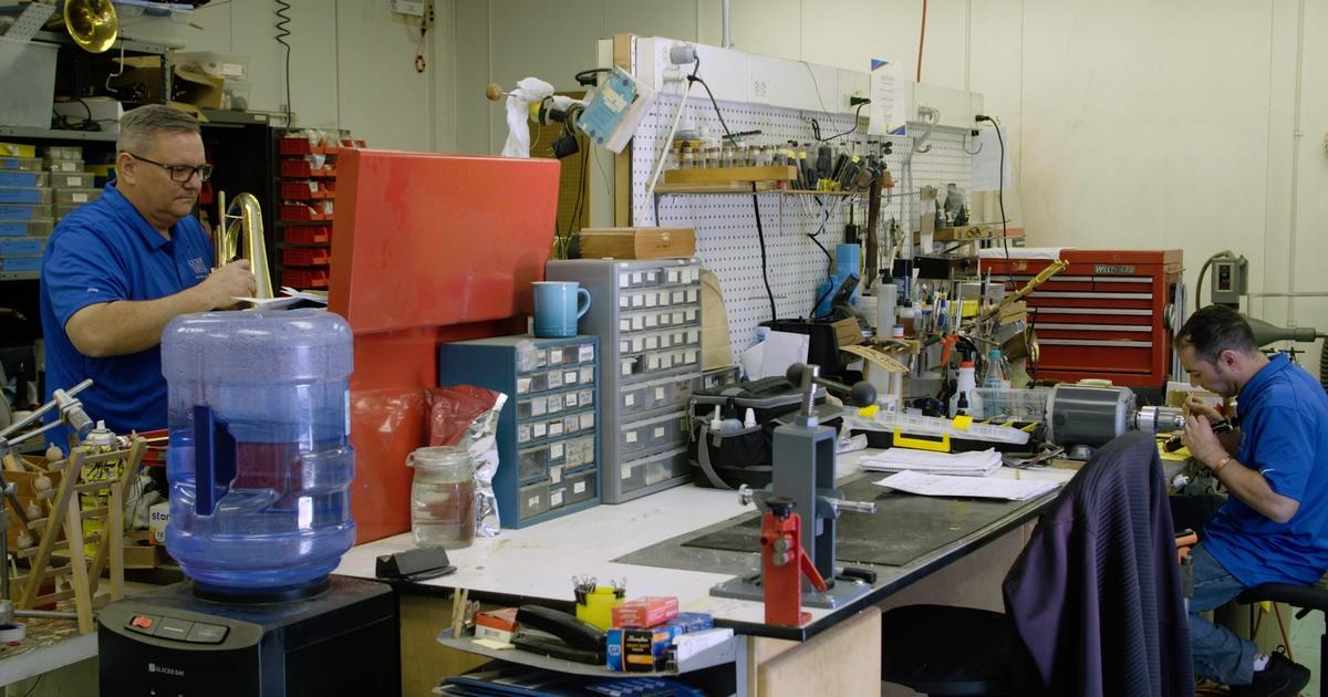 Student Spotlight | Go Inside CCSD’s Musical Instrument Repair Shop ...