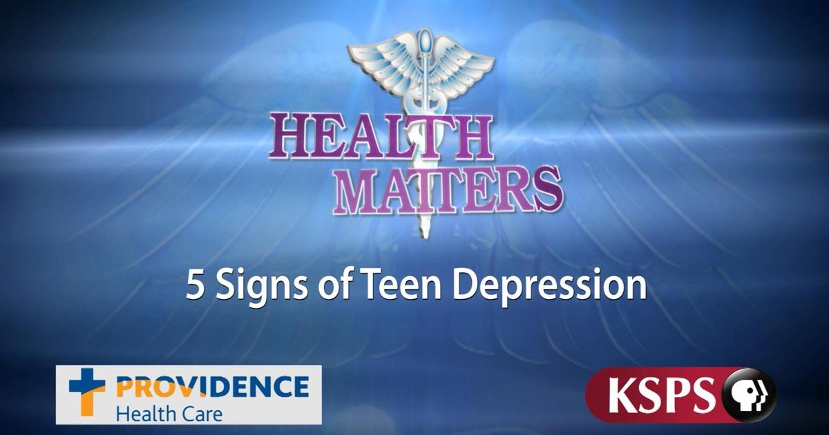 Health Matters: Television for Life | Five Signs of Teen Depression ...