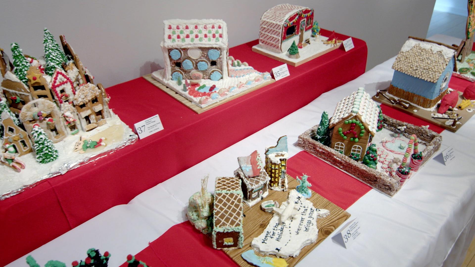 Gingerbread House Competition, Clark Twins Band Preview | Broad and ...
