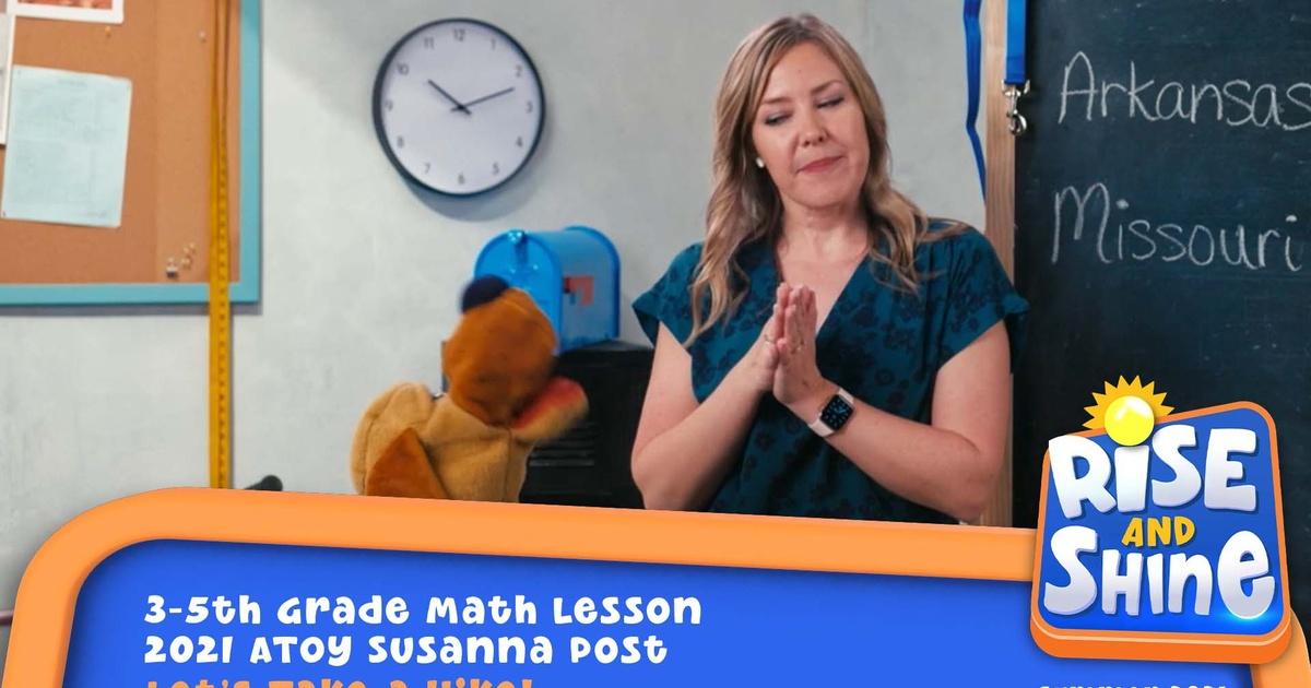 Rise and Shine | Math Susanna Post Let's Take a Hike | Season 2021 | PBS