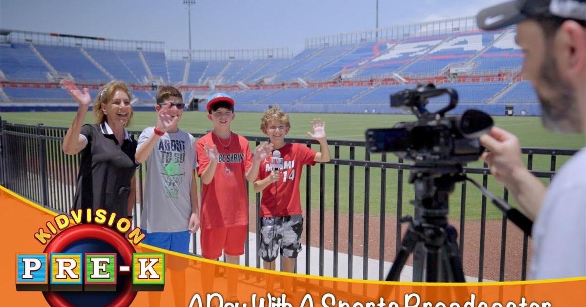 KidVision Pre-K | A Day With A Sports Broadcaster | Virtual Field Trip ...