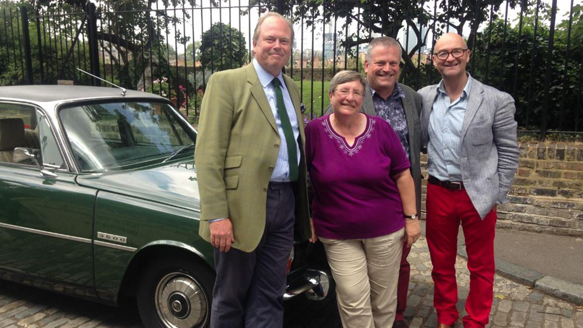 Christine Walkden and Matthew Biggs | Celebrity Antiques Road Trip ...