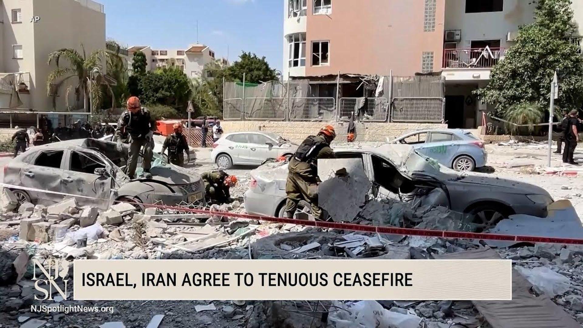 Israel, Iran reach tentative ceasefire, but questions remain | NJ ...