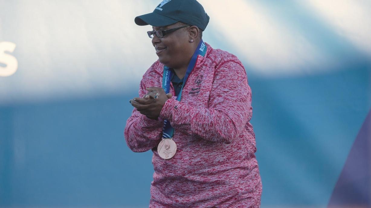 Special Olympics athlete becomes disability rights champion | Watch on ...