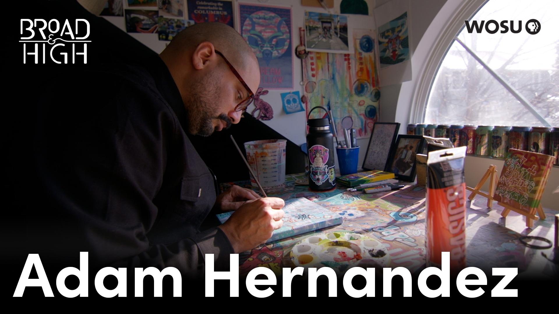 Muralist Adam Hernandez | Broad and High | ALL ARTS