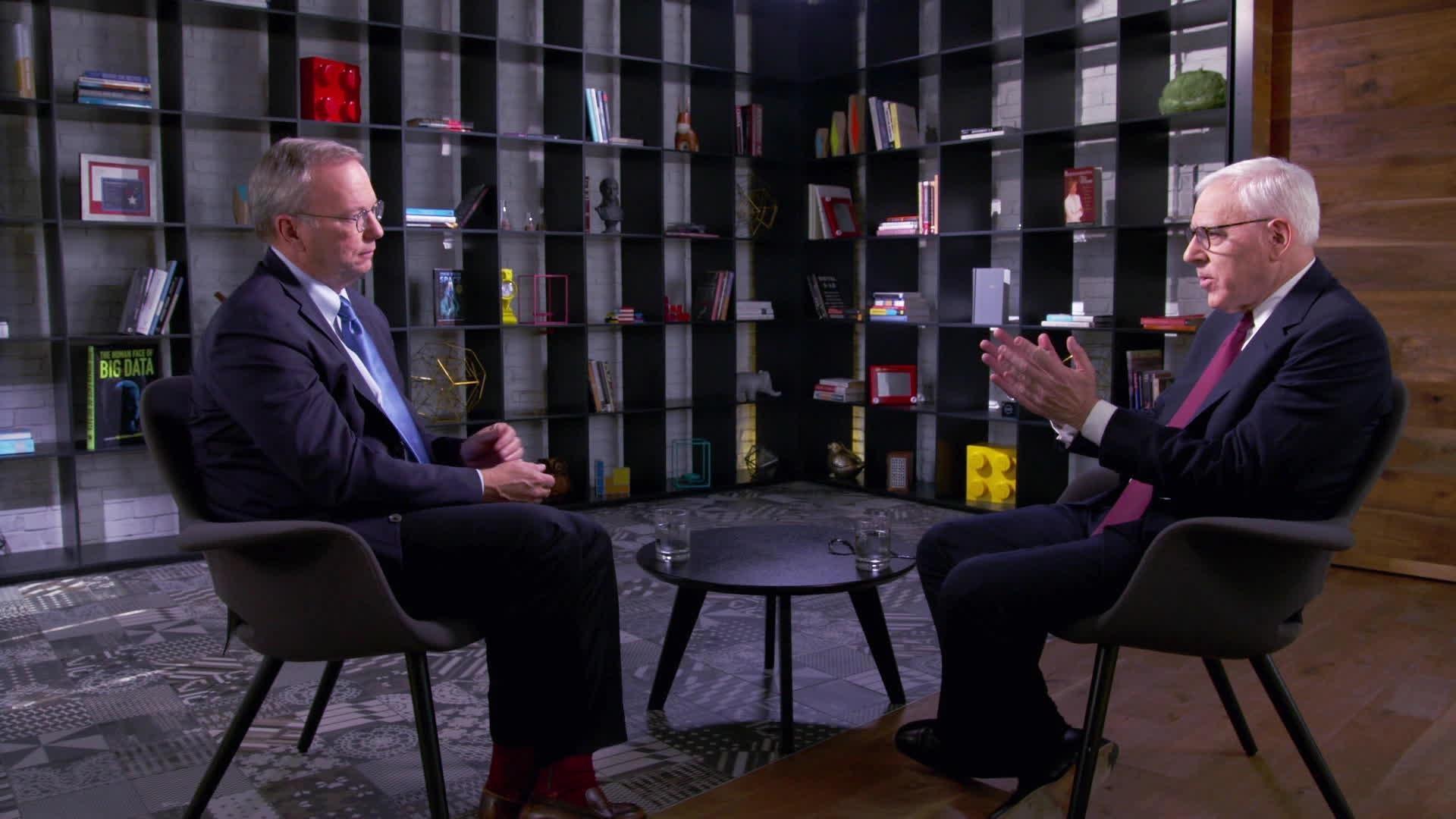Eric Schmidt Interview Excerpt | The David Rubenstein Show: Peer to ...