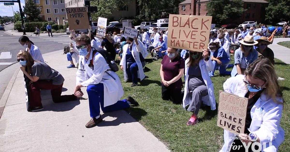 Colorado Voices | Doctors kneel in Denver to protest racism | PBS