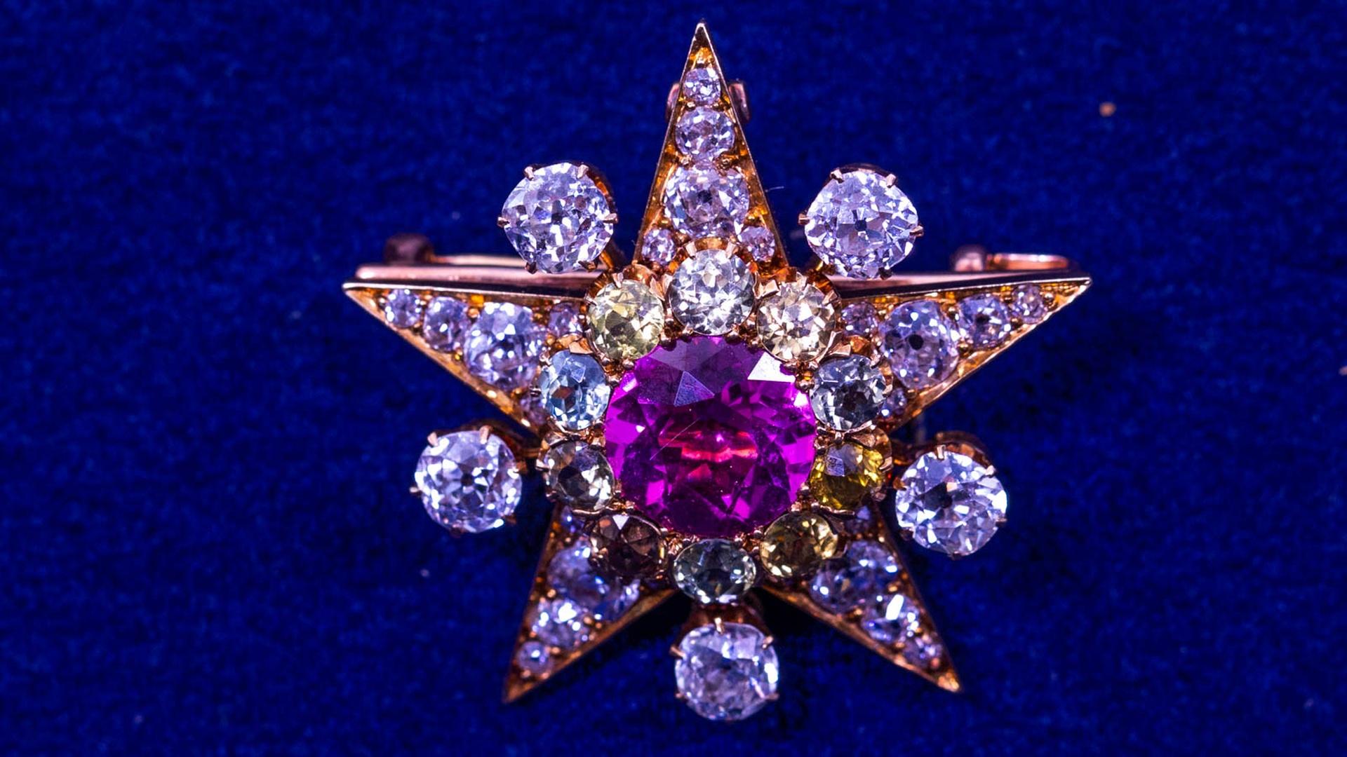Appraisal: Sapphire & Diamond Star Brooch, ca. 1880 | Antiques Roadshow ...