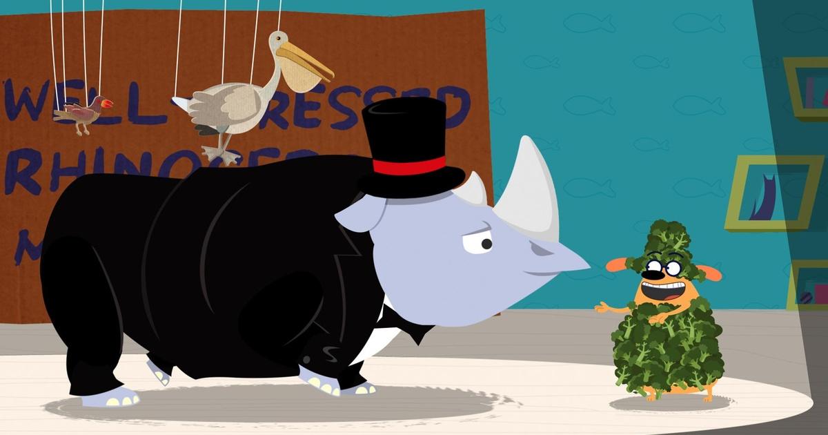 The Ruff Ruffman Show | Music Video: A Well-Dressed Rhinoceros | Season ...