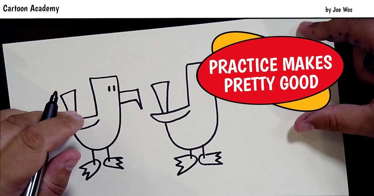 Cartoon Academy | Quick Draws: Practice Makes Pretty Good | Season 4 ...