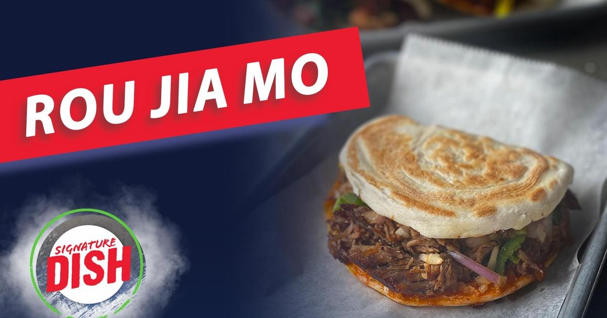 Signature Dish | Rou Jia Mo -- a Chinese Burger -- at Northwest Chinese ...