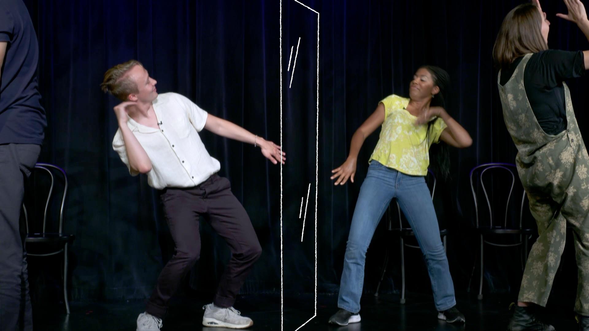 Improv Game Demonstration: Mirror | Chicago Stories | THIRTEEN - New ...