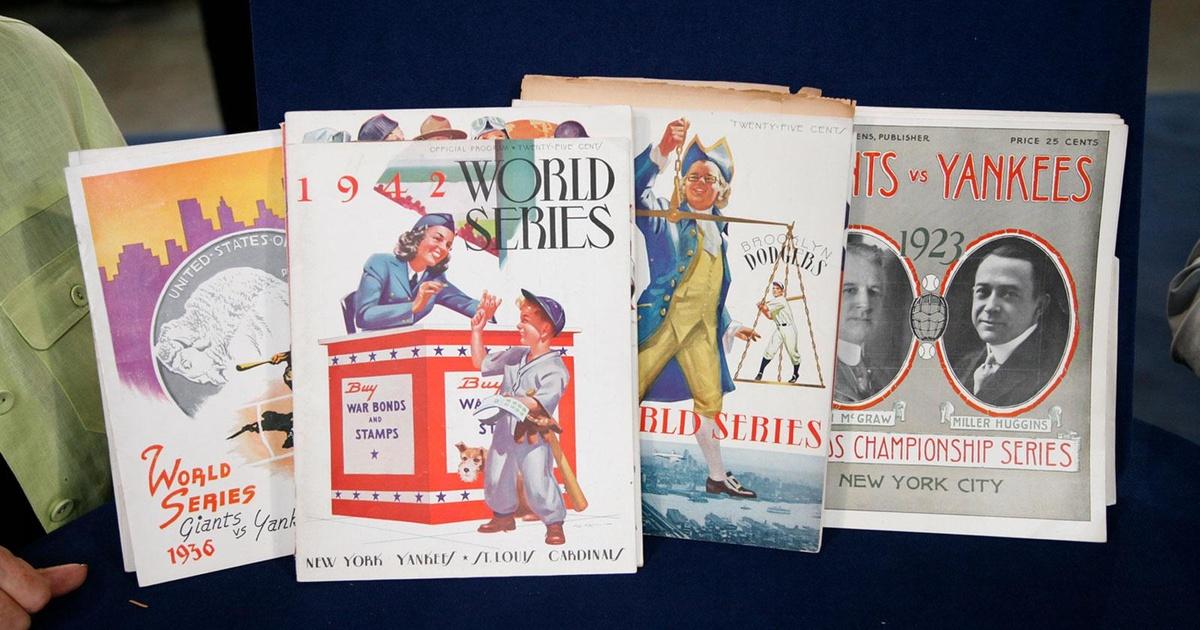 Antiques Roadshow | Appraisal: 1905 - 1954 World Series Programs ...