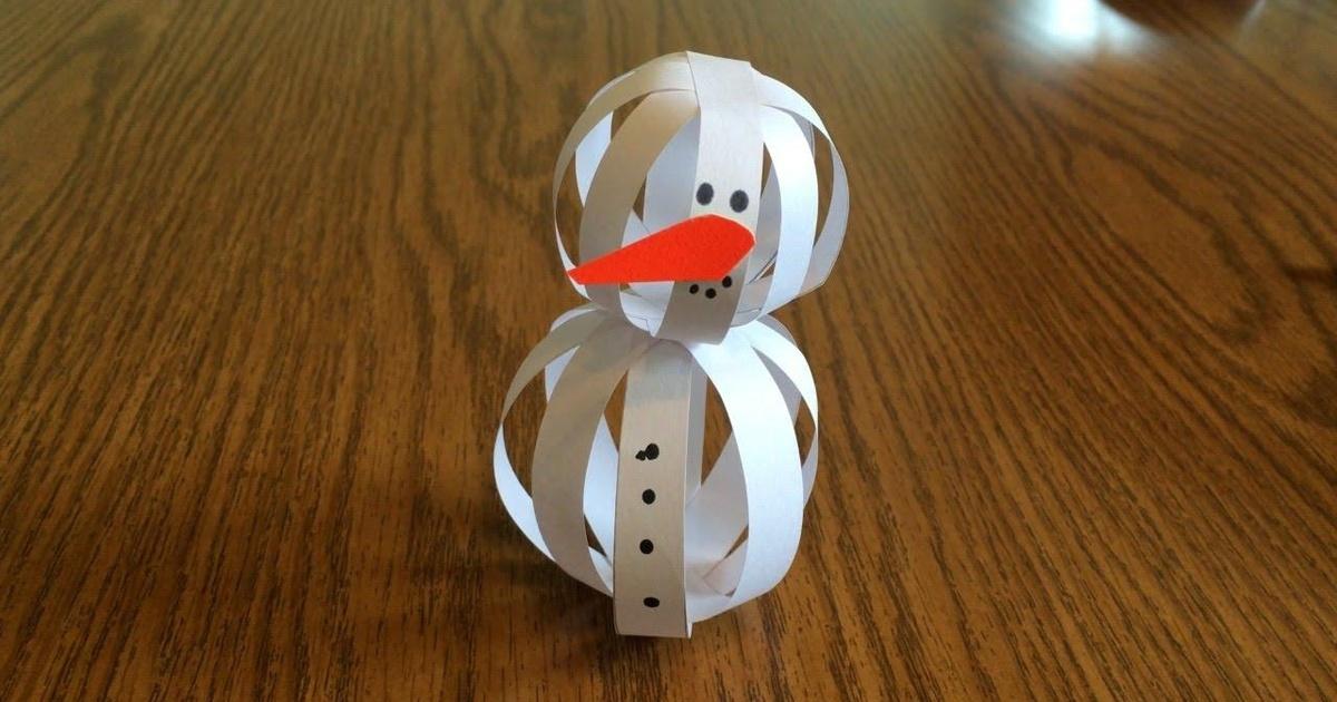 The Slice | Tis' the Season for Paper Snowman Making! | Season 2021 | PBS