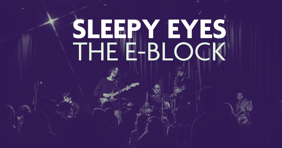 AHA! A House for Arts | The E-Block Performs 'Sleepy Eyes' Live ...