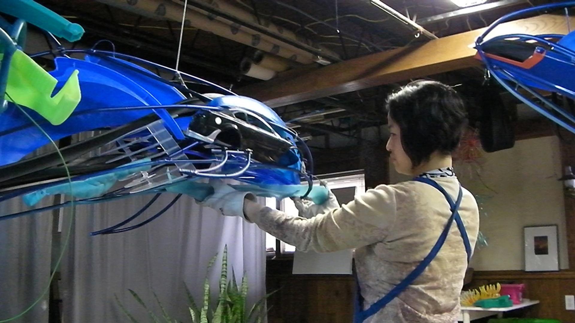 Sculptor Sayaka Ganz & Fr. IN Poet Laureate George Kalamaras | arts IN ...