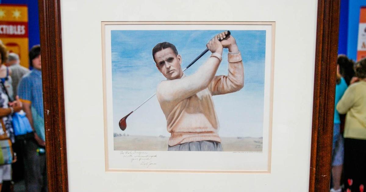 Antiques Roadshow | Appraisal: Bobby Jones-signed Print & Book, ca ...