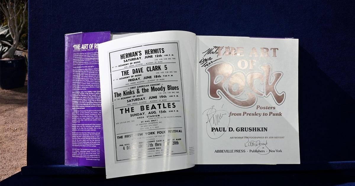 Antiques Roadshow | Appraisal: Autographed "The Art of Rock" Book ...
