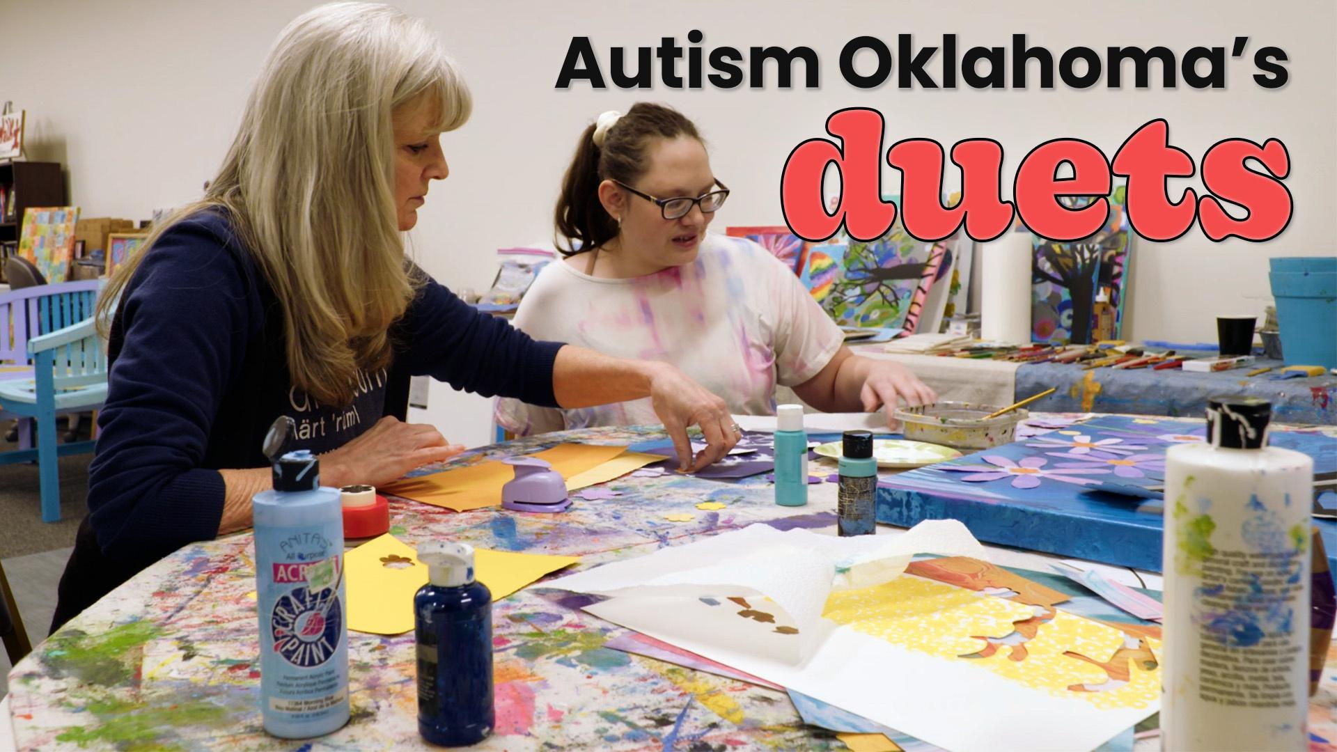 Autism Oklahoma's Duets | Gallery America | ALL ARTS