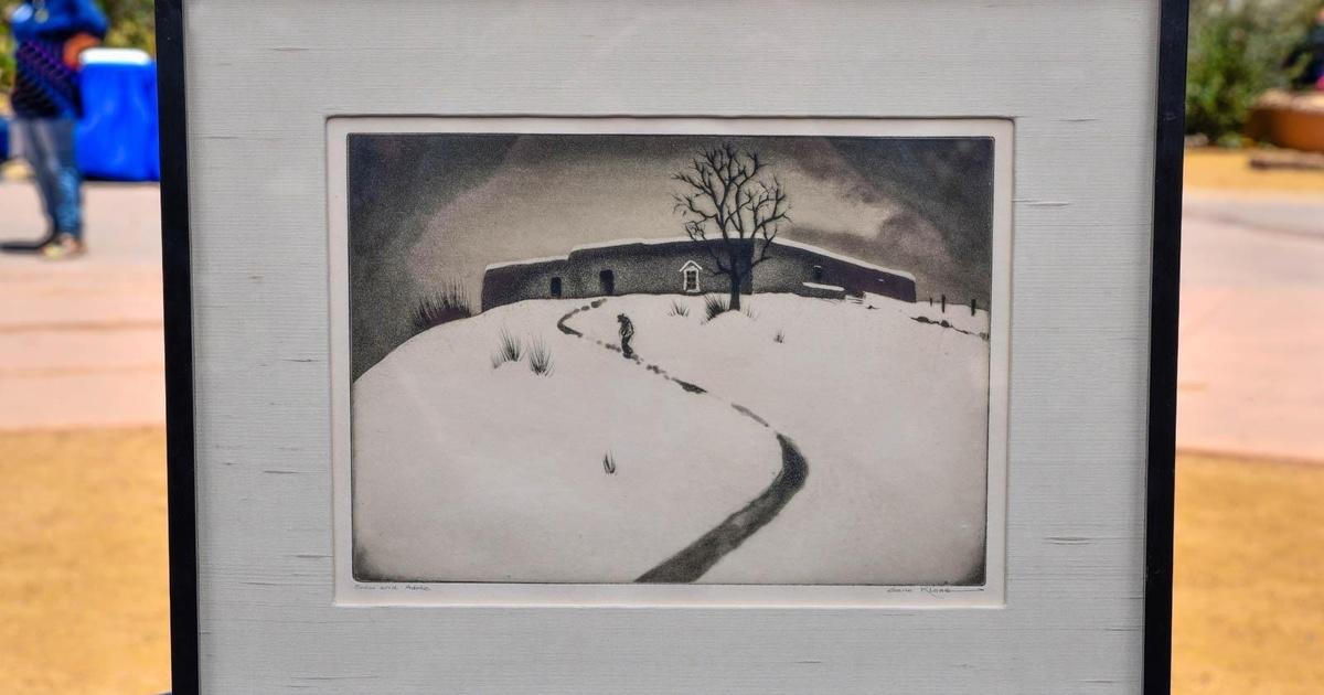 Antiques Roadshow | Appraisal: 1934 Gene Kloss "Snow and Adobe" Etching ...