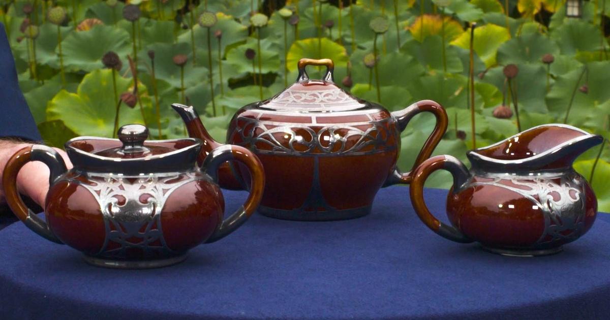 Antiques Roadshow | Appraisal: Lenox Tea Service with Silver Overlay ...
