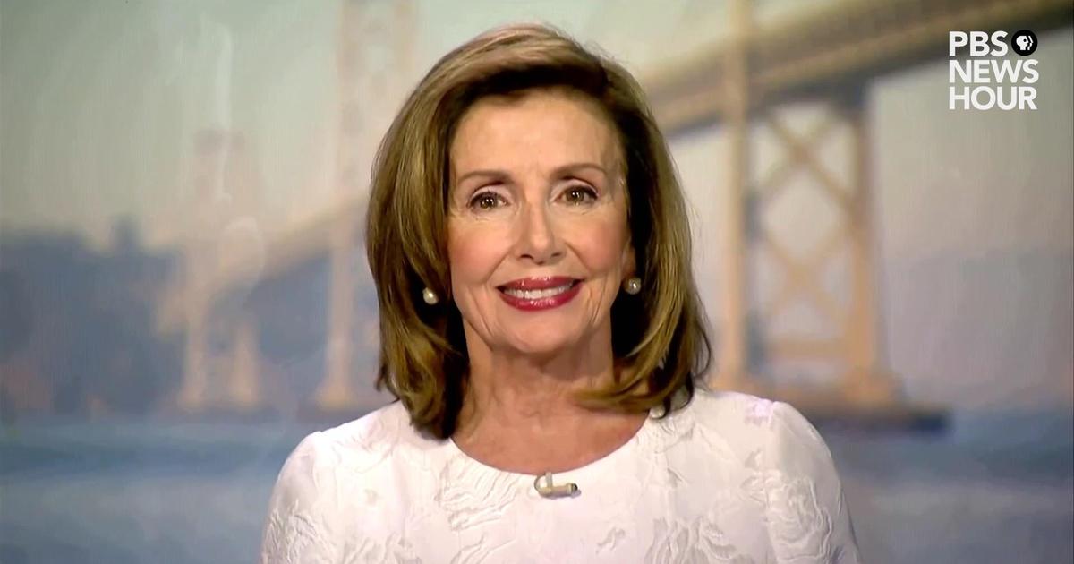 PBS News Hour | Nancy Pelosi’s full speech | 2020 DNC Night 3 | PBS