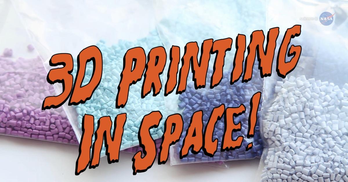 Learning Adventures | 3D Printing in Space | PBS