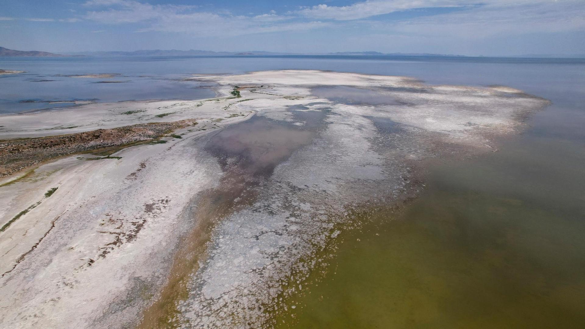 Utah art project spotlights Great Salt Lake’s fragile future | PBS News ...