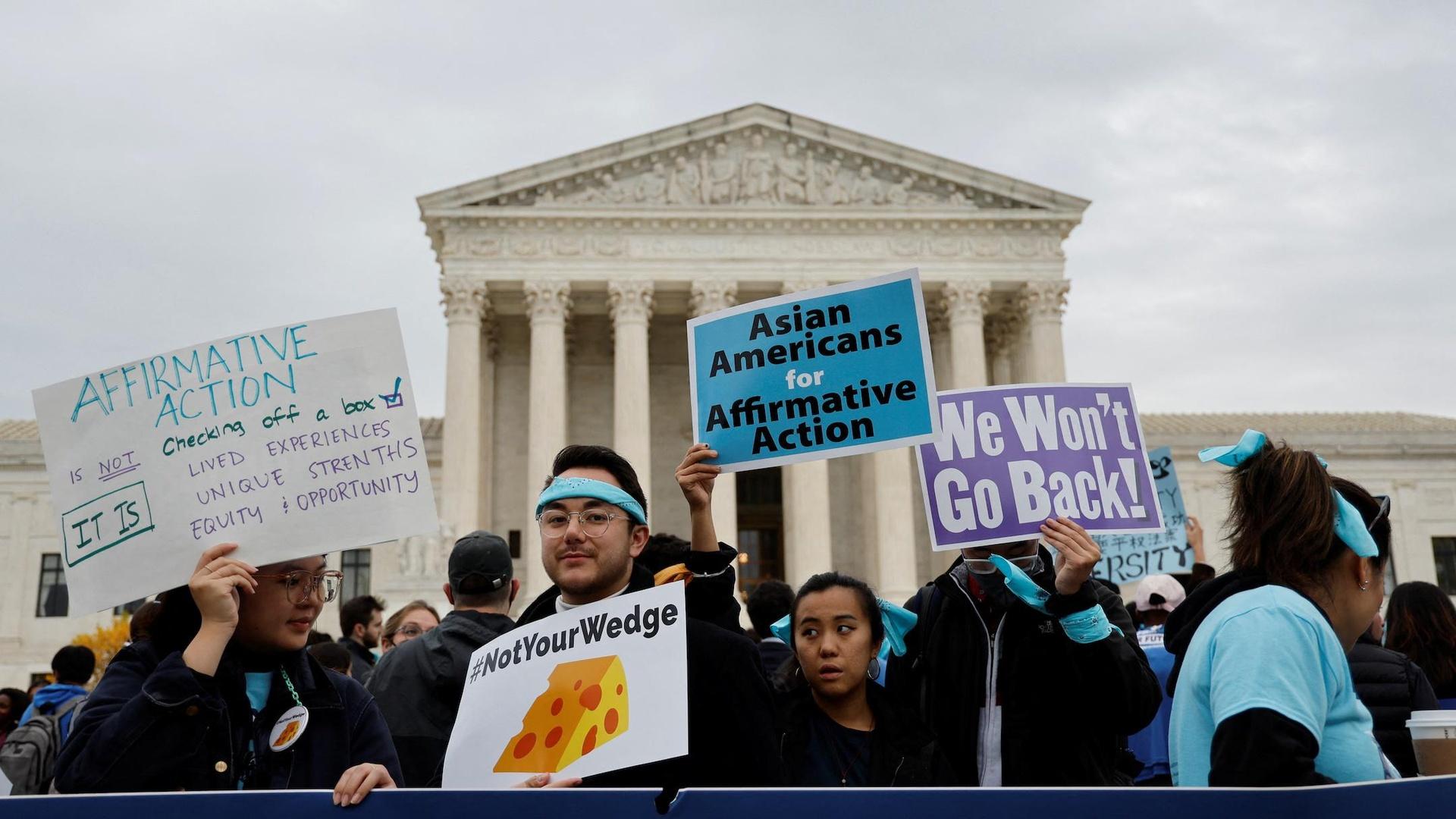 Supreme Court hears arguments in affirmative action cases | PBS News Hour | THIRTEEN - New York ...