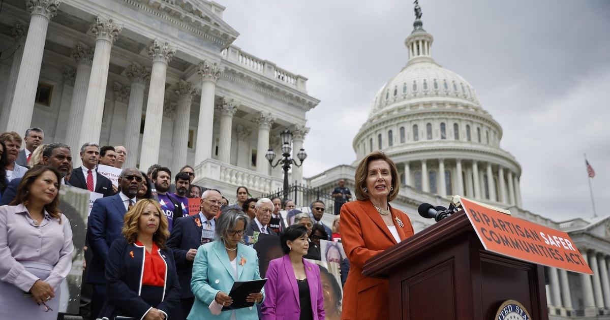 PBS NewsHour | News Wrap: Gun control passes in Congress | Season 2022 ...